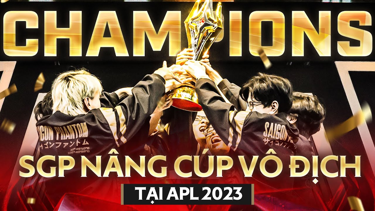 KHOẢNH KHẮC NÂNG CÚP VÔ ĐỊCH APL 2023 & PHỎNG VẤN SAU CHIẾN THẮNG CỦA ...