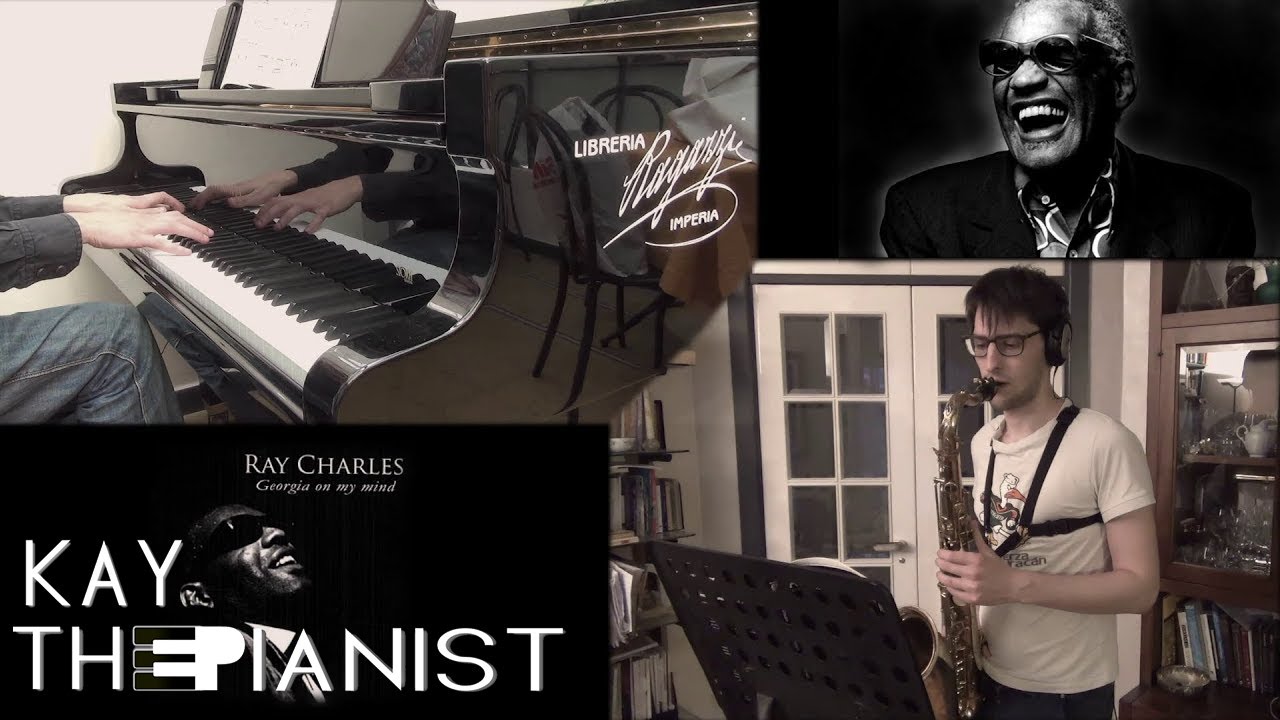 Georgia on my Mind - Ray Charles (Sax - Piano) - YouTube