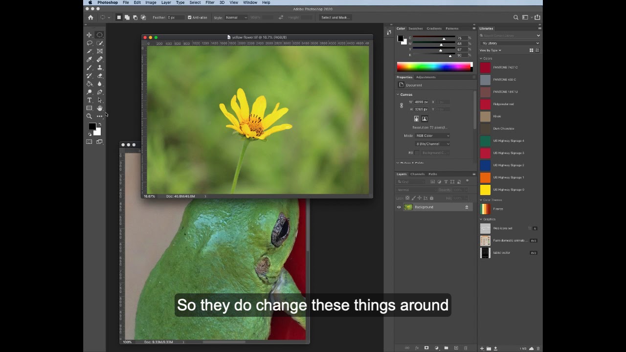 Start Photoshop Workspace cc - YouTube