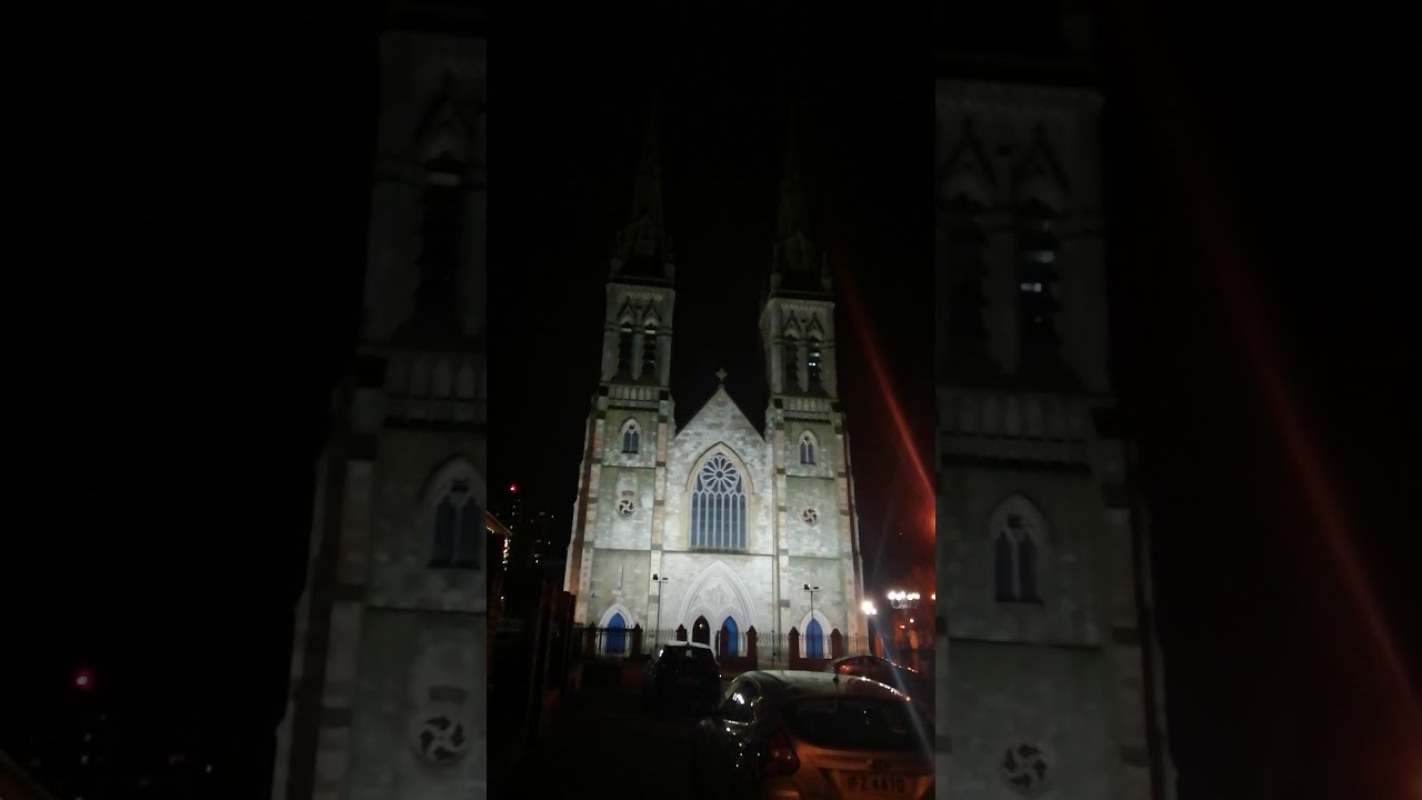 Angelus bell ringing at St. Peter's Cathedral in Belfast - YouTube