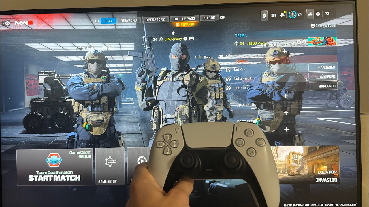 Mw3 How To Create Private Match Tutorial 1v1 Friends And Play Bots