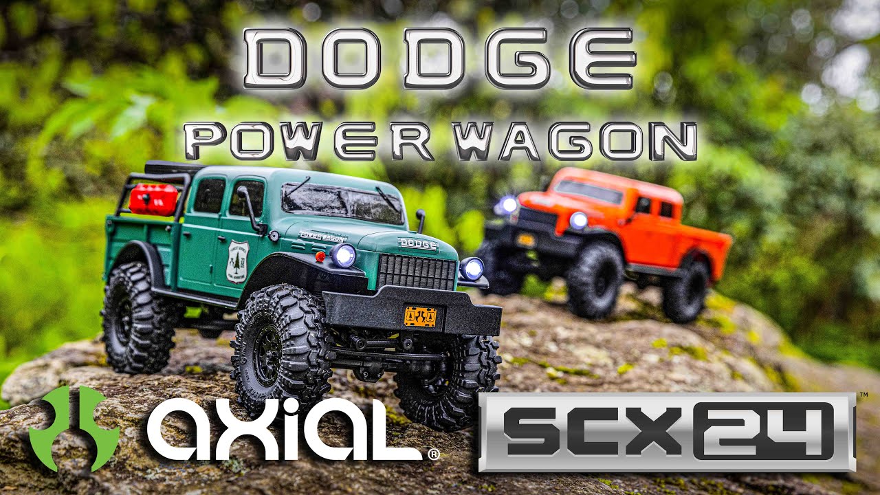 Axial® Scx24™ Dodge Power Wagon Youtube