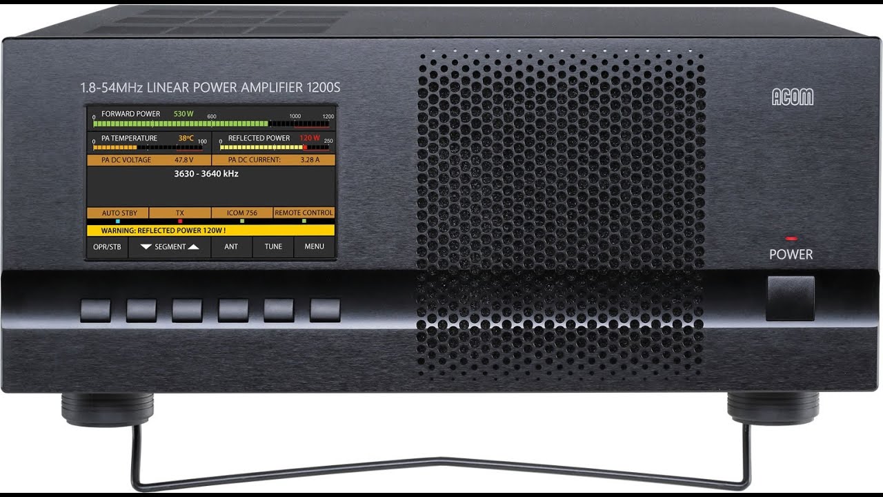 ⚡️ACOM 1200S 1.8-54MHz Linear Amplifier (Tranzystorowy Wzmacniacz Mocy ...