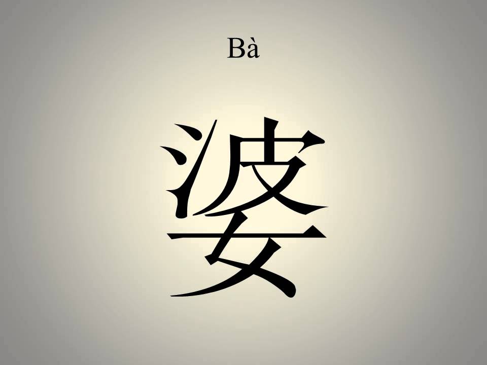 Learn Chu Nom - Học Chữ Nôm - Gia Đình - YouTube