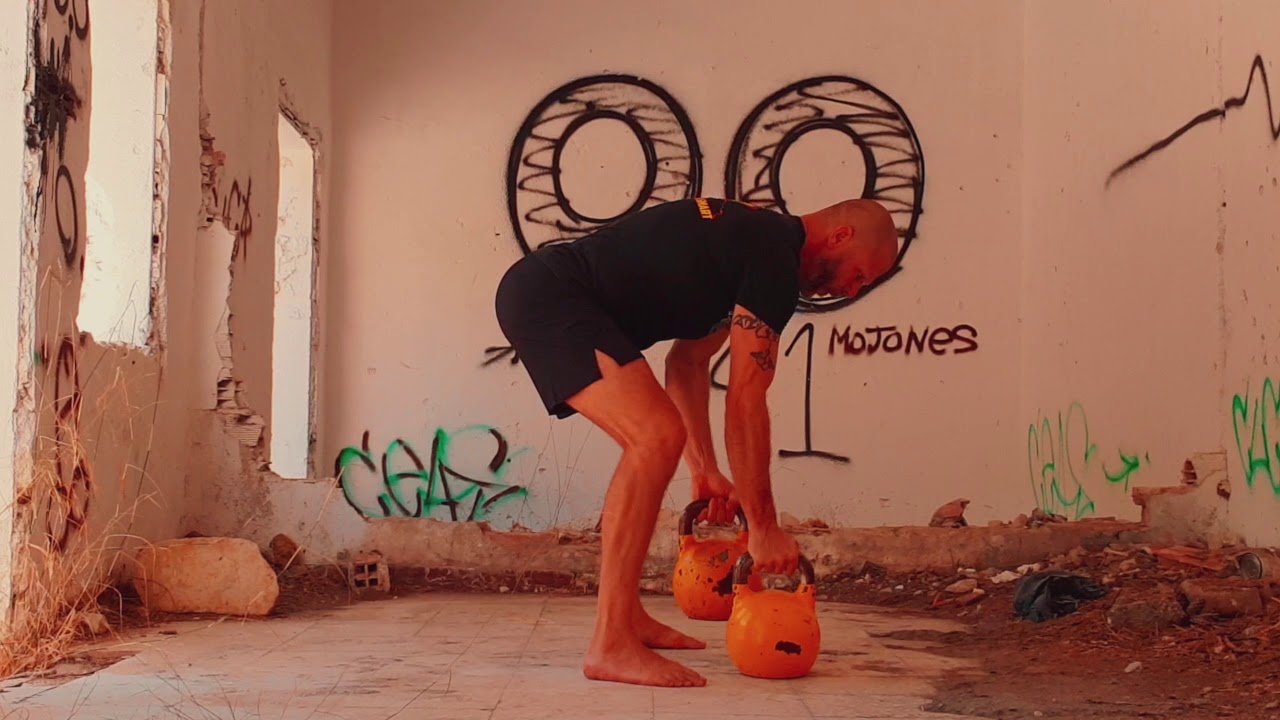 Kettlebell Exercise Gorilla Rows | For a strong back - YouTube
