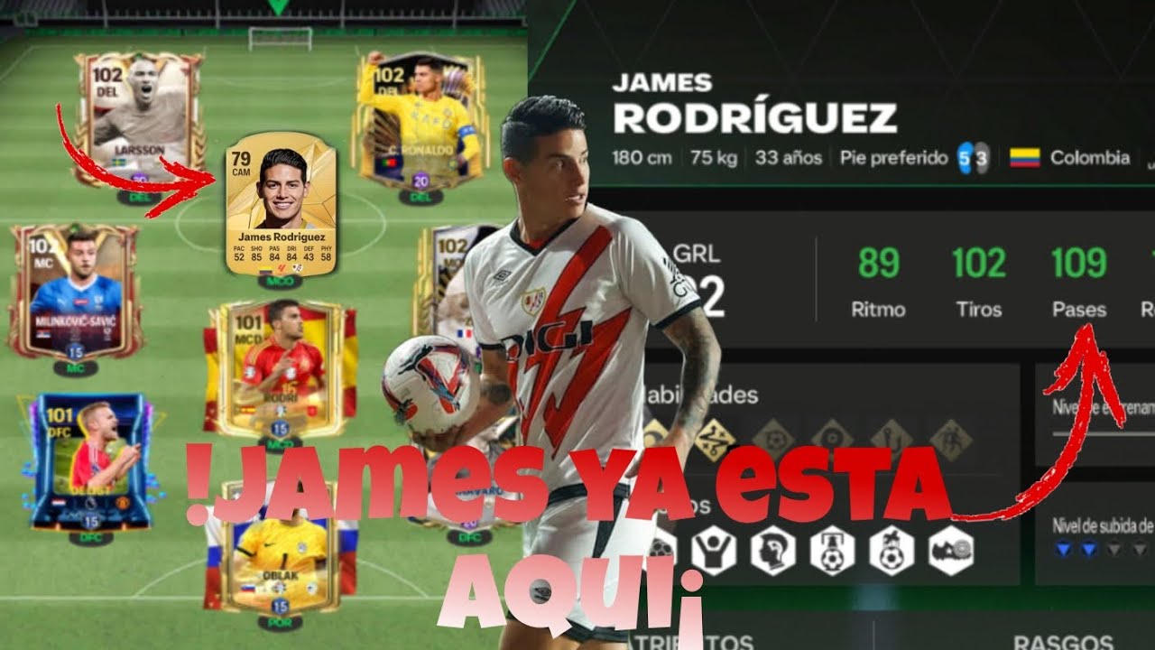 Como conseguir a James rodriguez en fc 25 mobile|Otro_npc_de_juan - YouTube