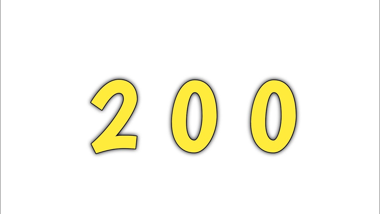 HOW TO DRAW CAT WITH NUMBER 200 | EASY DRAWING STUP BY STUP EASY ...