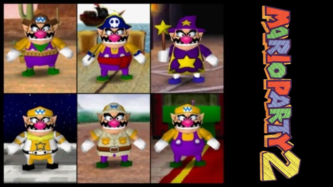 MARIO PARTY 2 - All Cutscenes - YouTube