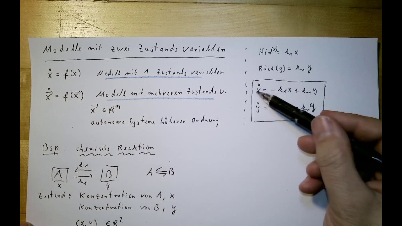 Mathematische Modellierung 1, Teil 43: Modelle mit zwei ...
