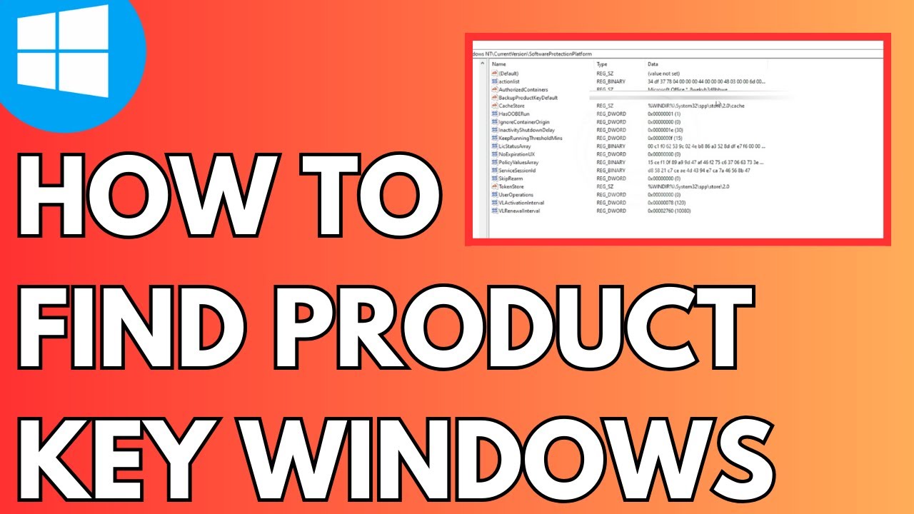 How to Find Product Key for Windows 10 in 2024 (Step by Step) - YouTube