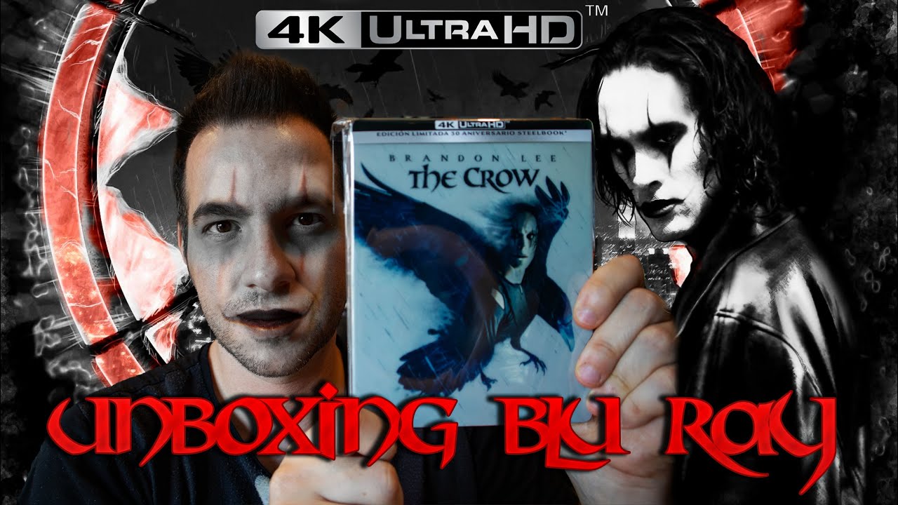 EL CUERVO (1994) THE CROW 🔥 STEELBOOK BLU RAY 4K UHD 💿 UNBOXING REVIEW ...
