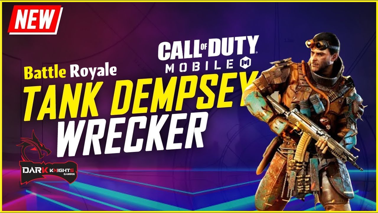 * FREE TANK DEMPSEY GAMEPLAY IN CALL OF DUTY MOBILE BATTLE ROYALE ...