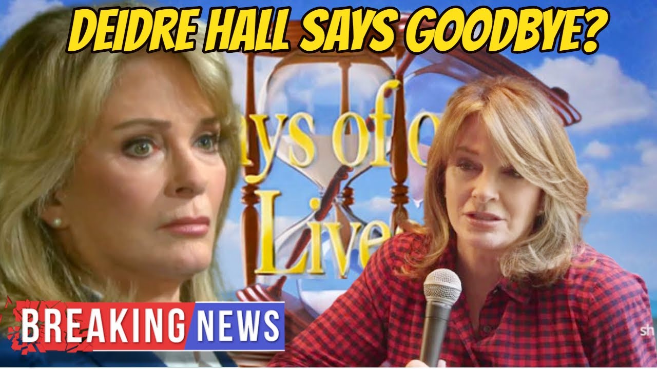 HOT NEWS! Deidre Hall leaves after nearly 50 years on Days of our lives? - YouTube