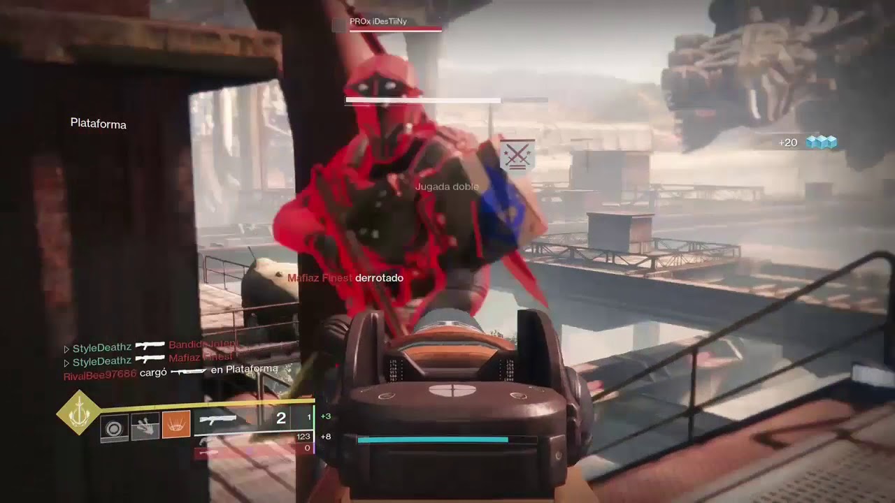 Destiny 2 CONFRONTACIÓN - EXODUS BLUE (2VS4) Fail - YouTube