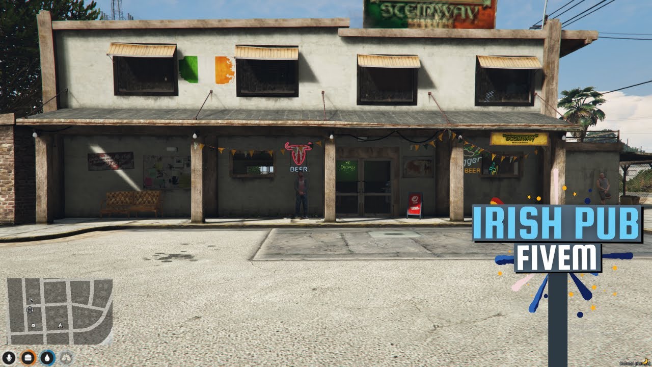 Irish pub fivem | Fivem Mods | Interior & map for Roleplay | FiveM mlo ...
