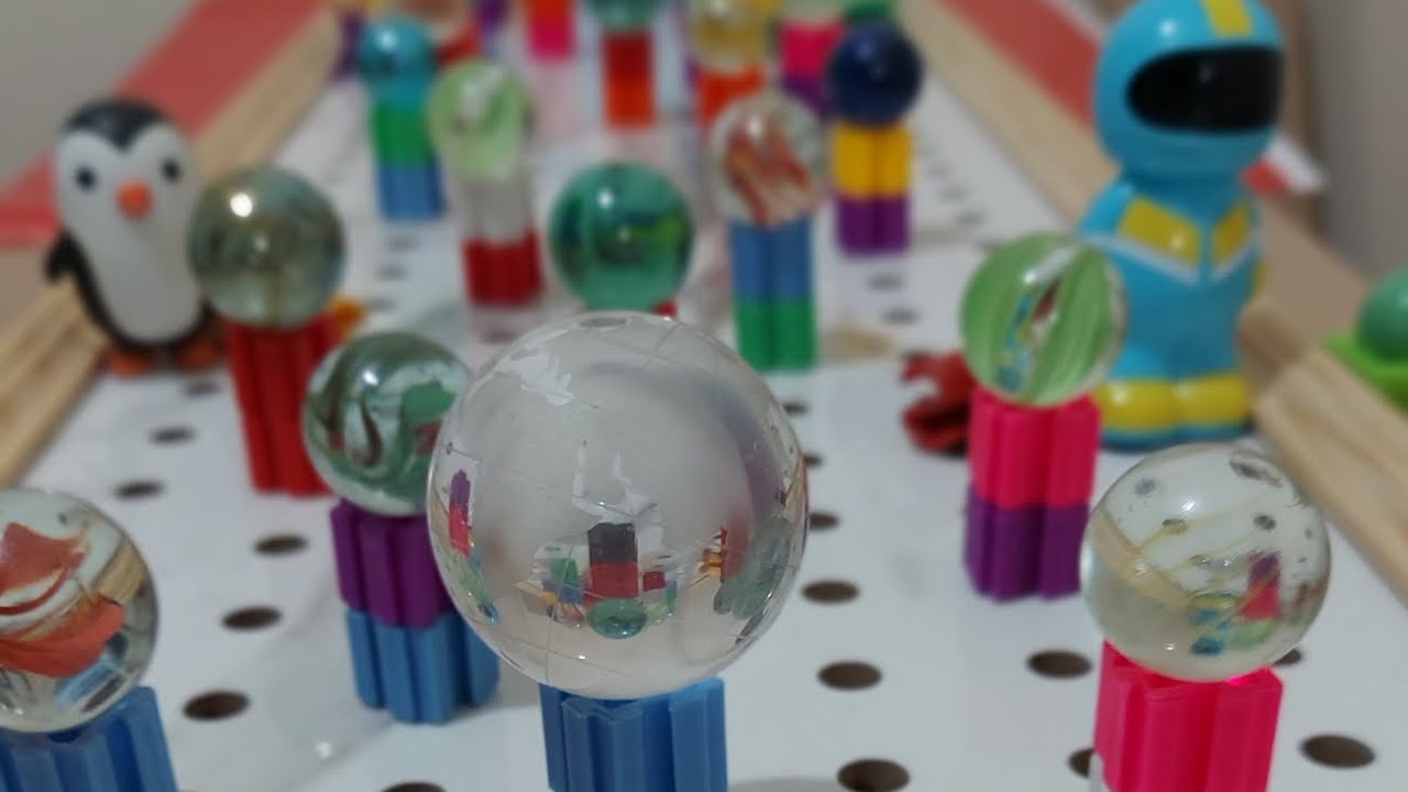 Marble Run Race colorful marble courses and Big Rolling Balls♡♤ HABA ...