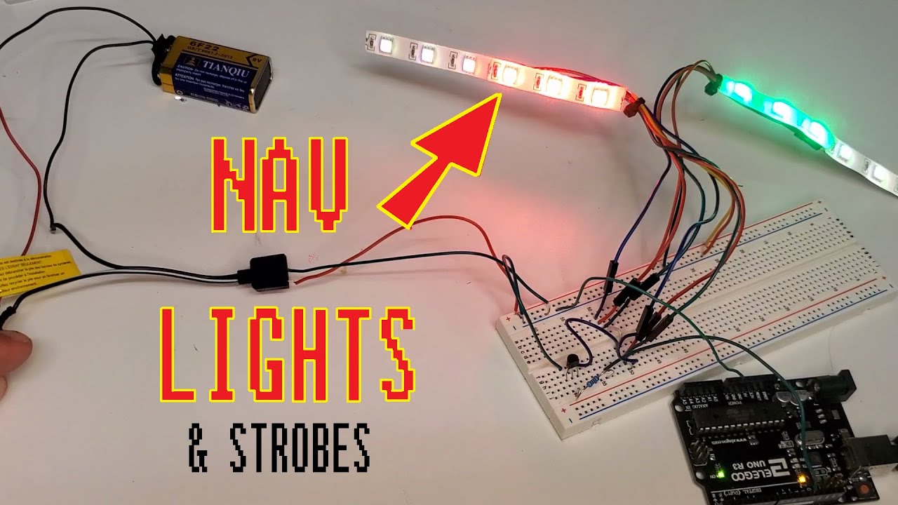 UAV NAV LIGHTS AND STROBES. Episode 10. - YouTube