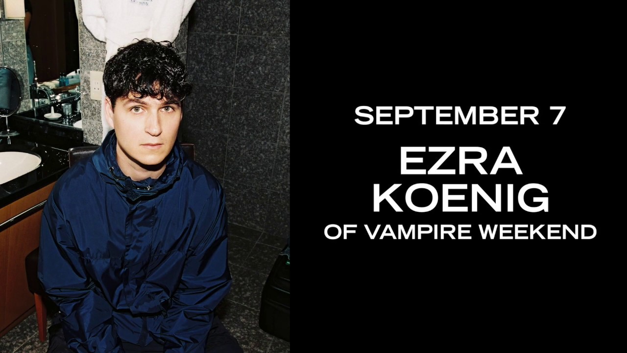 Fall guests announced: Ezra Koenig, The Lumineers, Trey Anastasio, more ...