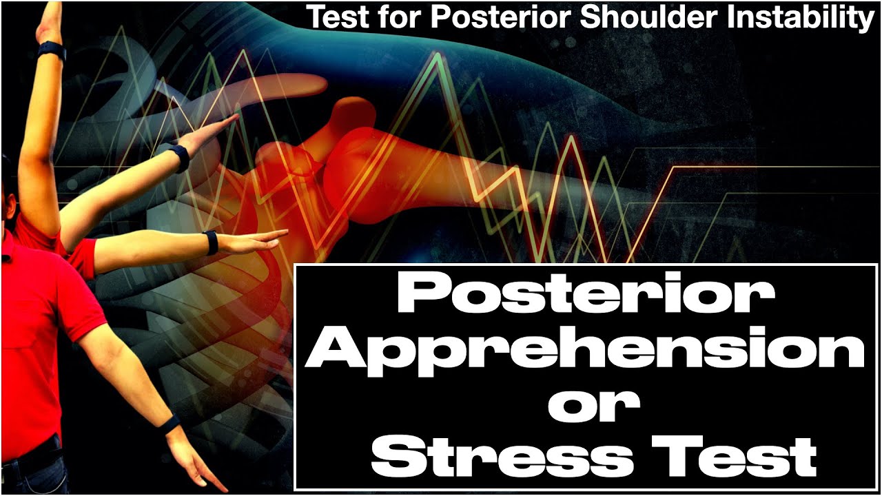 Posterior Apprehension Test or Stress Test. Posterior Shoulder ...