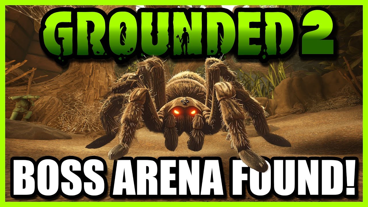 NEW! BOSS ARENA DISCOVERED! Tarantula Boss Coming!? - Grounded 2 Tips ...