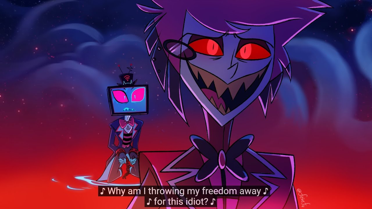 "Mastermind" but its hazbin hotel (Ai cover) // radiostatic version ...