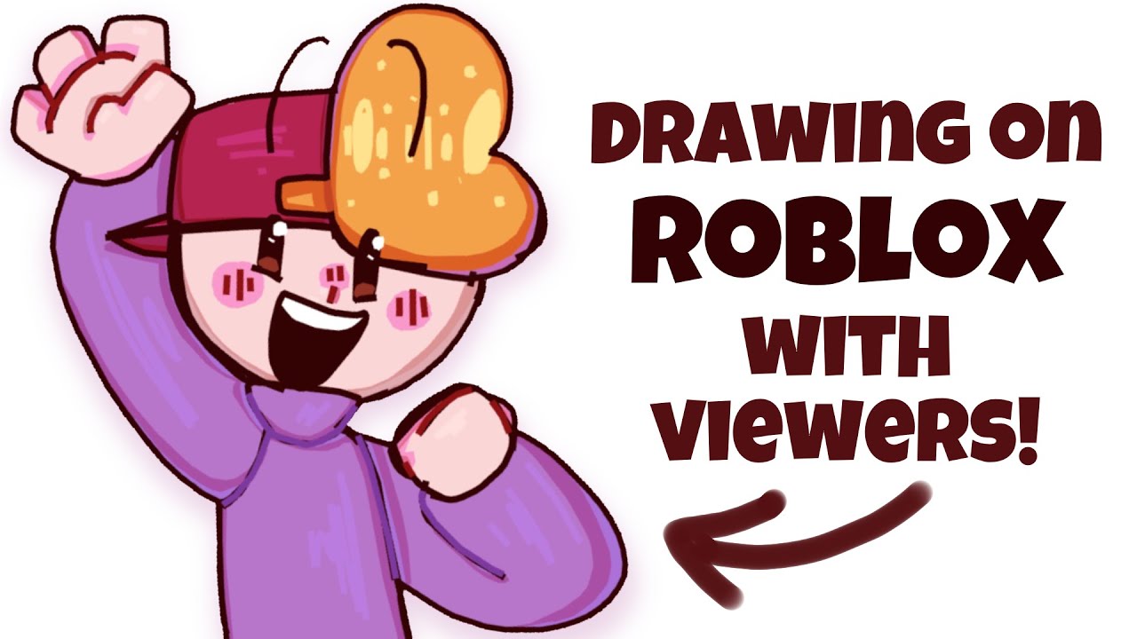 Drawing on Roblox with viewers! (Take 2) Ft. @AnotherArtistKai - YouTube