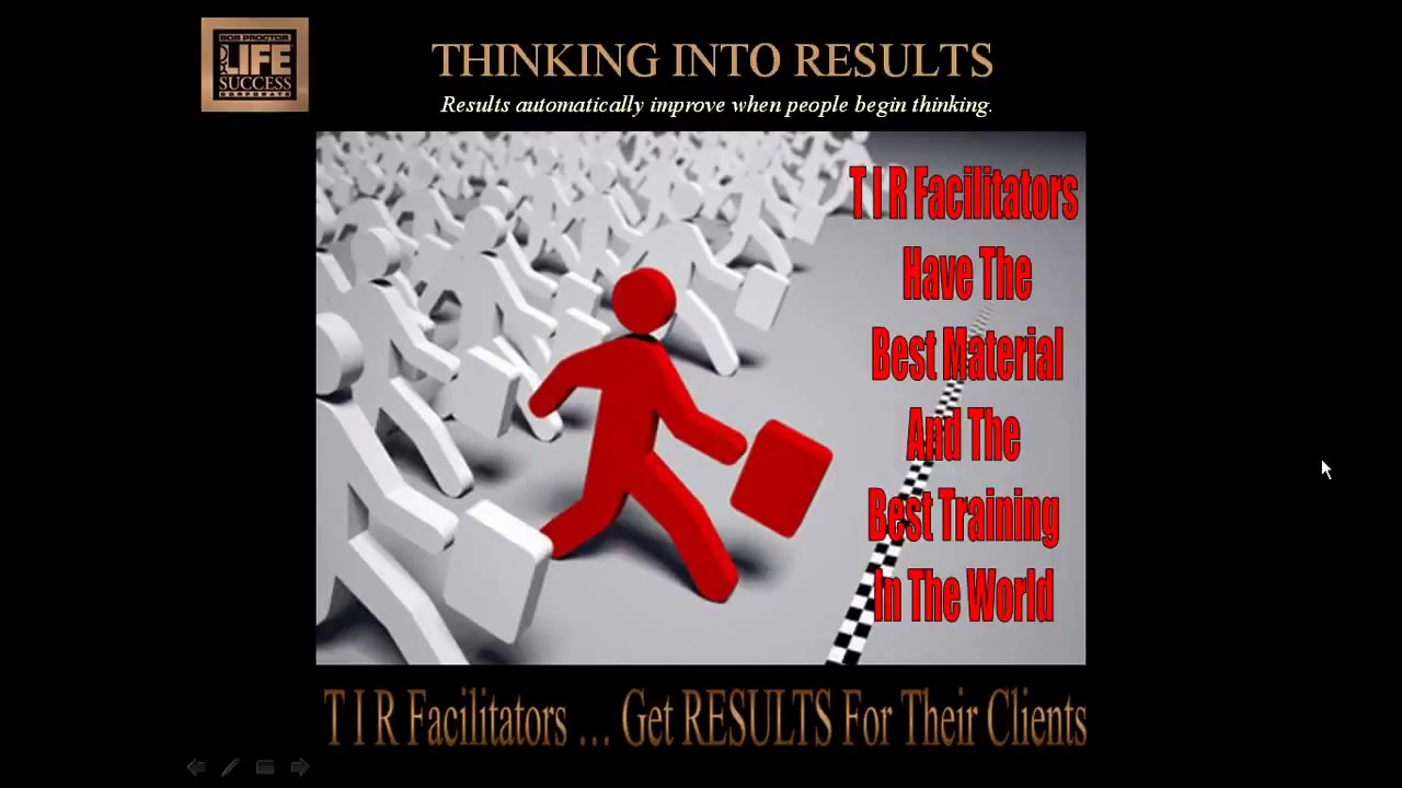 Bob Proctor Thinking Into Results: How Your Subconscious Mind Holds the Power to Transform Your ...