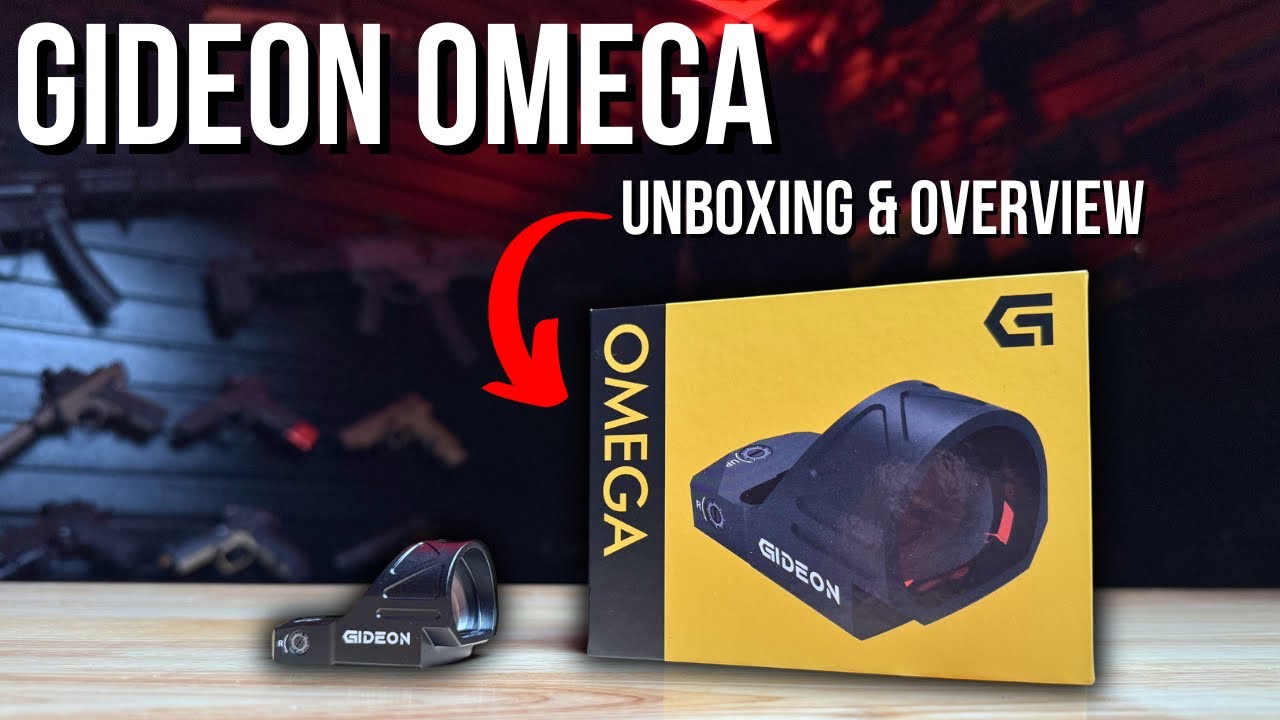 Gideon Omega Red/Green Dot - Unboxing and Overview - YouTube