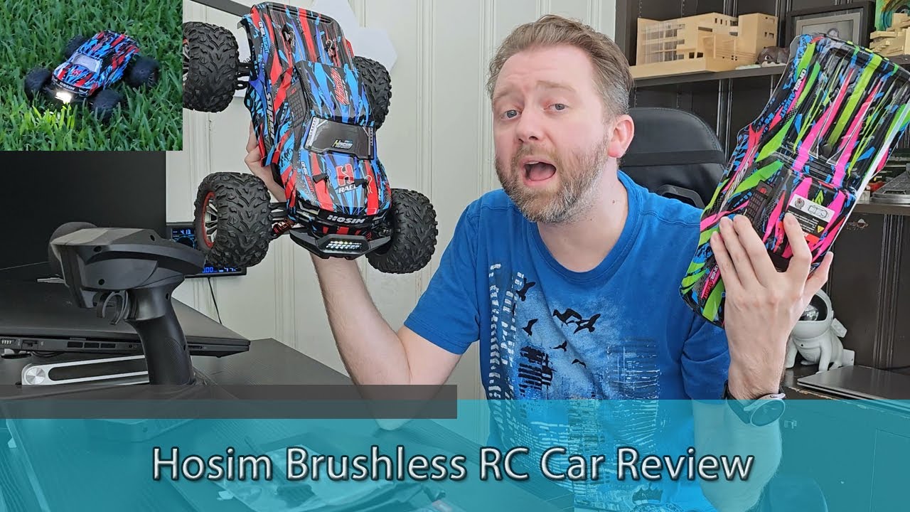 SUPER FAST RACE CAR - Hosim Brushless RC Car Review - YouTube