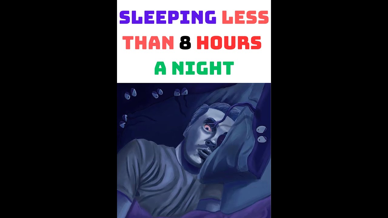 Sleeping less than 8 hours a night. Motivation quotes - SR - YouTube
