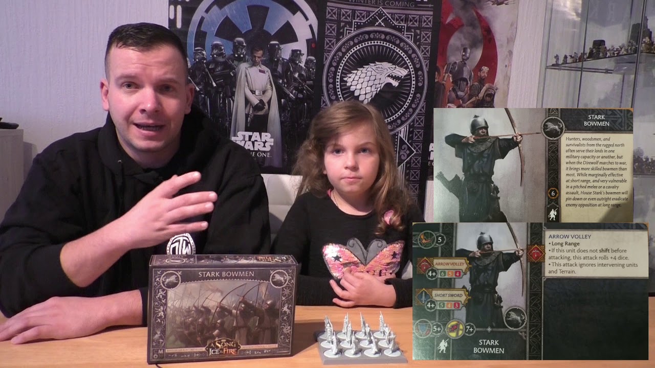 A Song of Ice and Fire 'Stark Bowmen' Einheiten unter der Lupe - YouTube