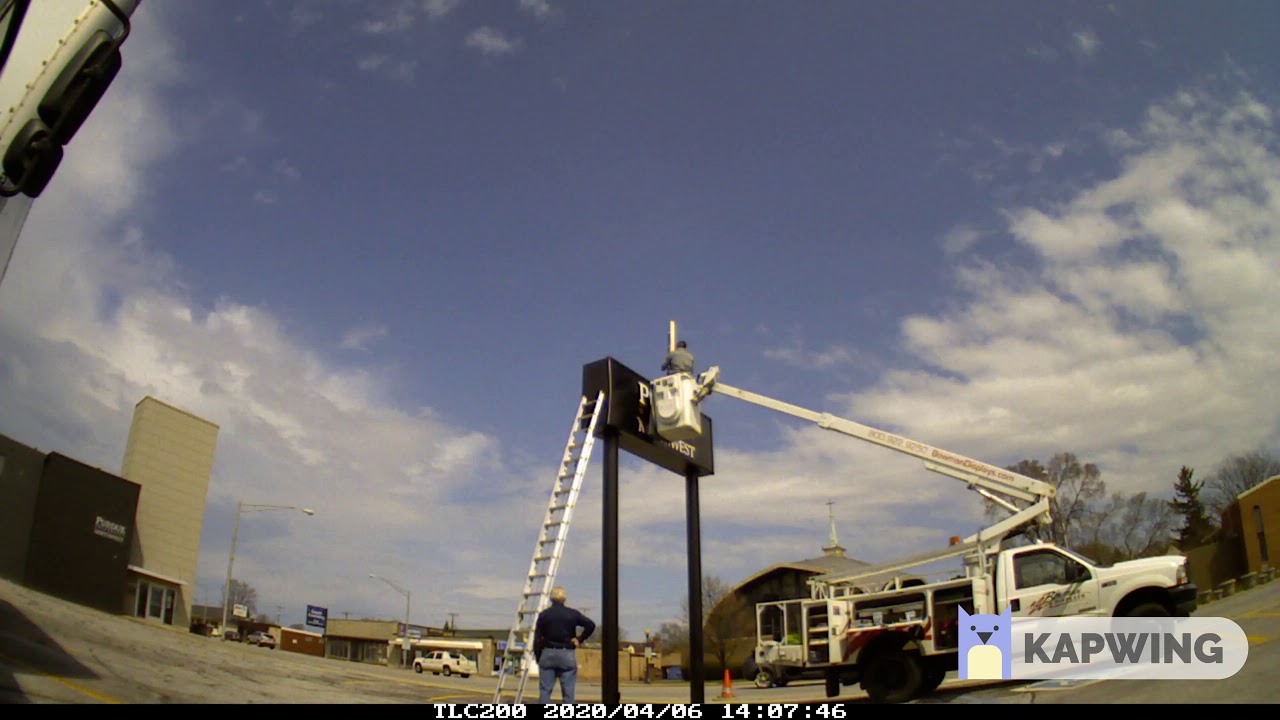 New Sign Installation - YouTube