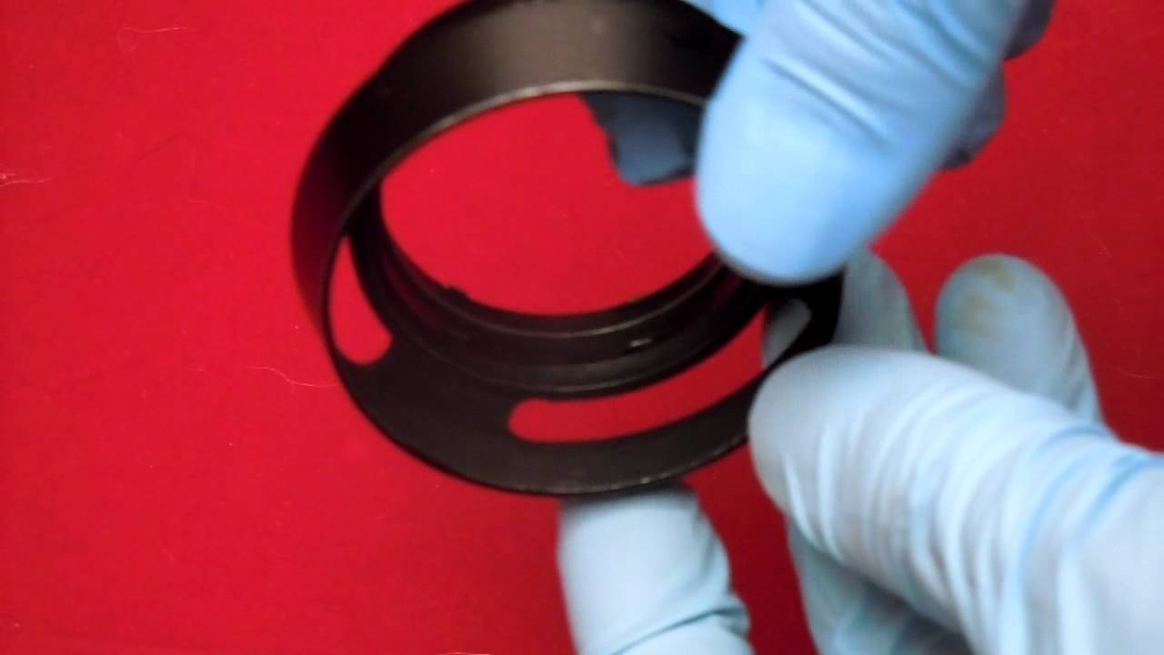 Leitz Lens Hood 12585 for Summicron 35 / 50 Leica 35mm 50mm - YouTube