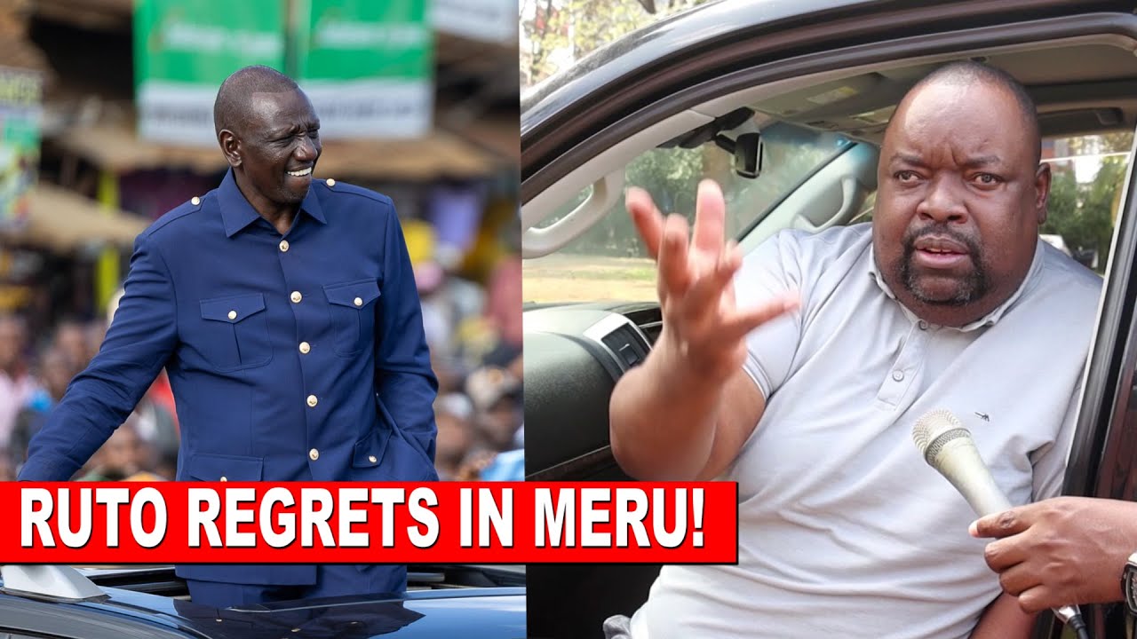 THIS IS WHY RUTO WAS HECKLED AND CHASED AWAY IN MERU BY ANGRY KENYANS ...