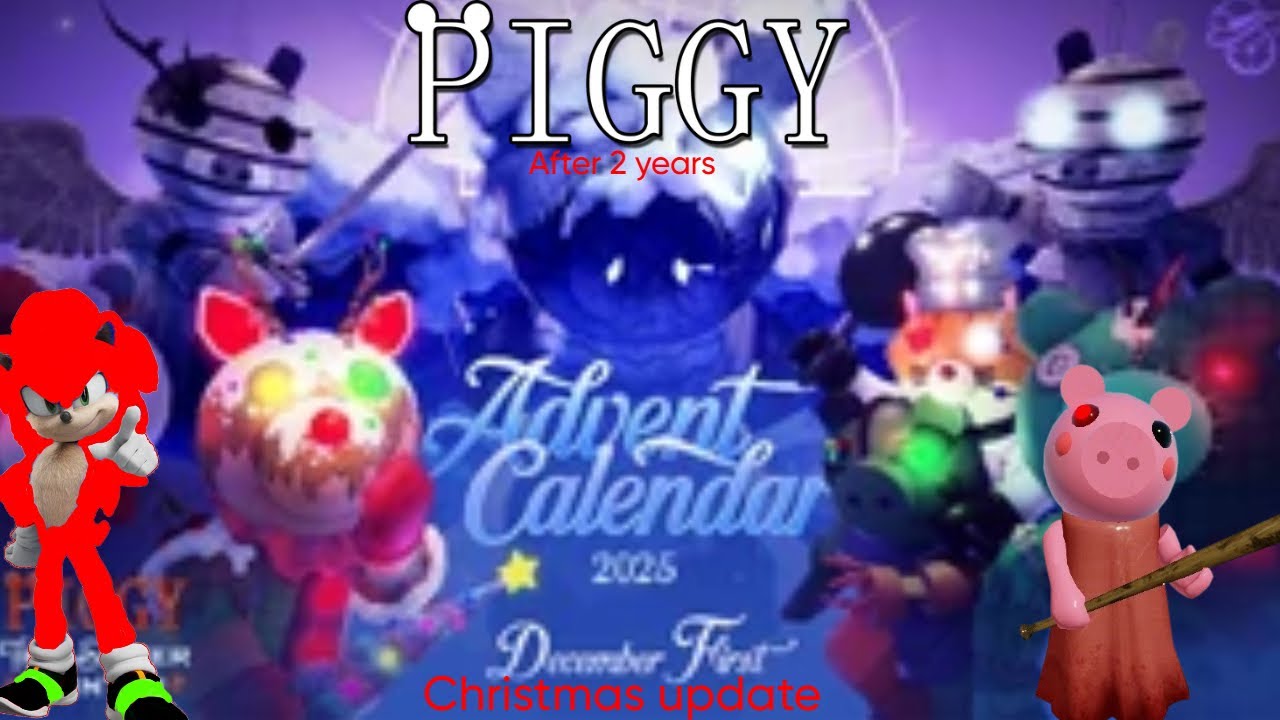 After 2 years of Piggy Piggy Christmas update - YouTube