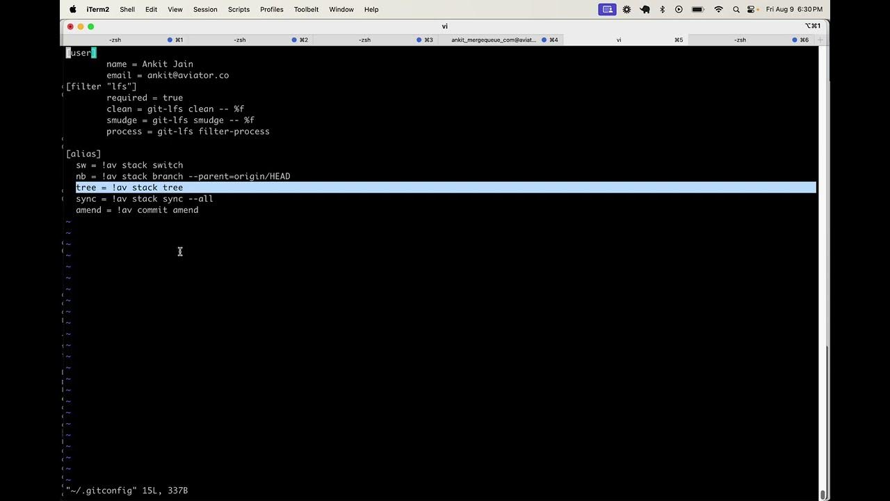 Managing Stacked PRs with Aviator's open source CLI - YouTube