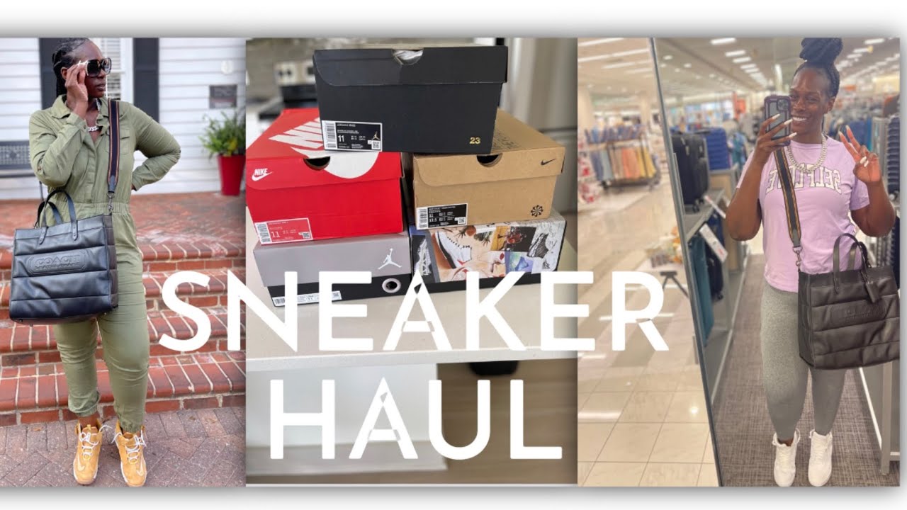 AIR JORDAN SNEAKER HAUL | NIKE SNEAKER HAUL - YouTube