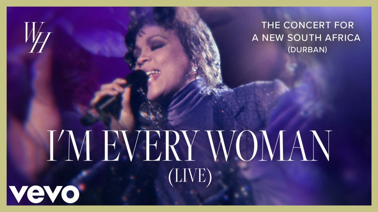 Whitney Houston - I'm Every Woman (The Concert for a New South Africa ...