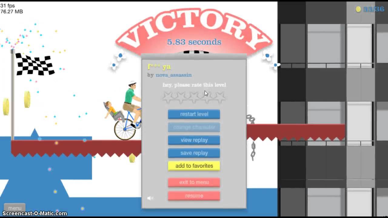 Happy Wheels gameplay pt 2 - YouTube