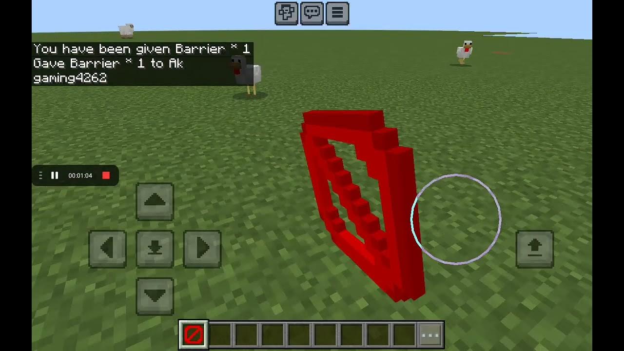 how to get command_ block and barrier in#minecarft - YouTube