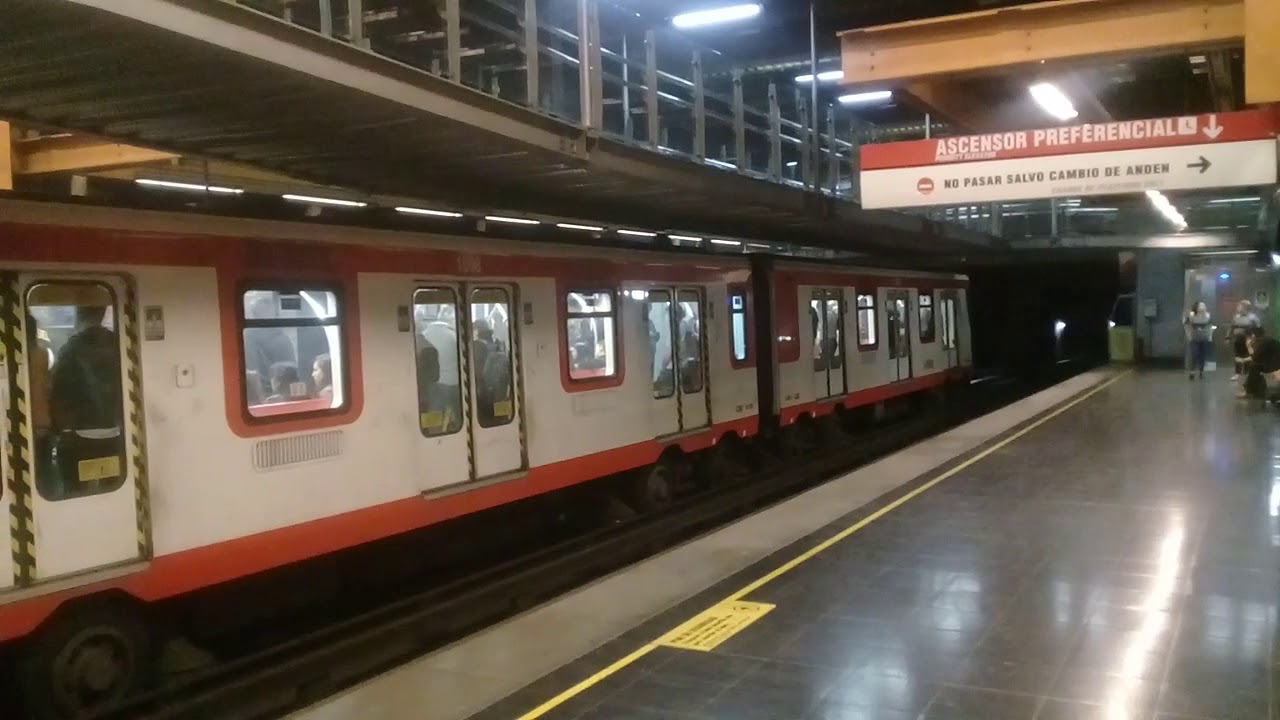 NS-07 y NS-93 en Universidad Católica. Línea 1 - YouTube