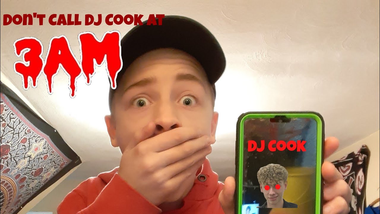 DON'T CALL DJ COOK AT 3AM!!! HE CAME TO MY FRONT DOOR!!! - YouTube