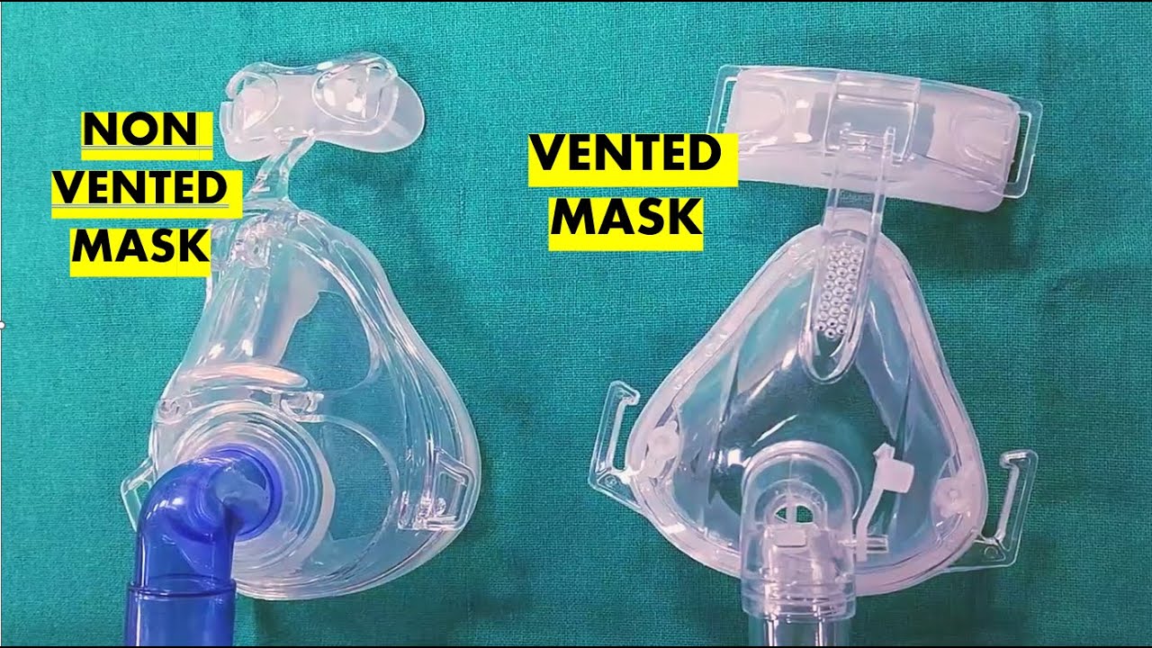 VENTED VS NON VENTED MASK - YouTube