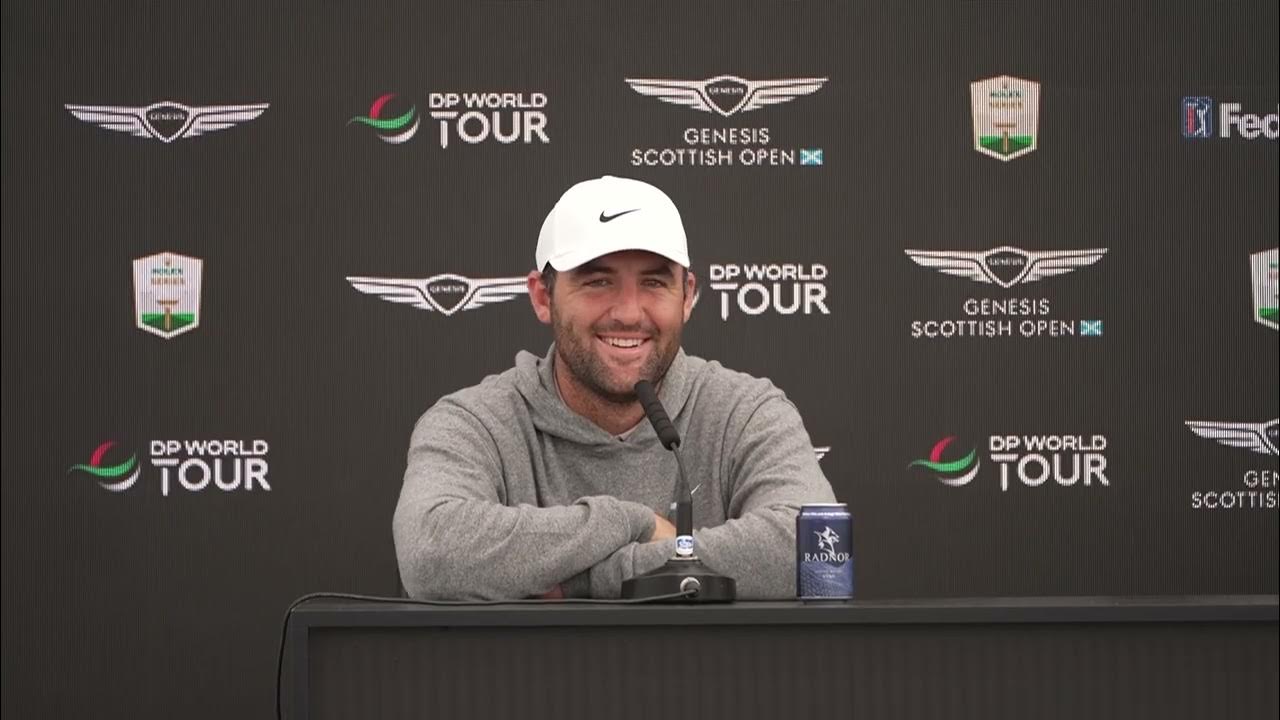 2025 Genesis Scottish Open Scottie Scheffler Wednesday Press Conference - YouTube