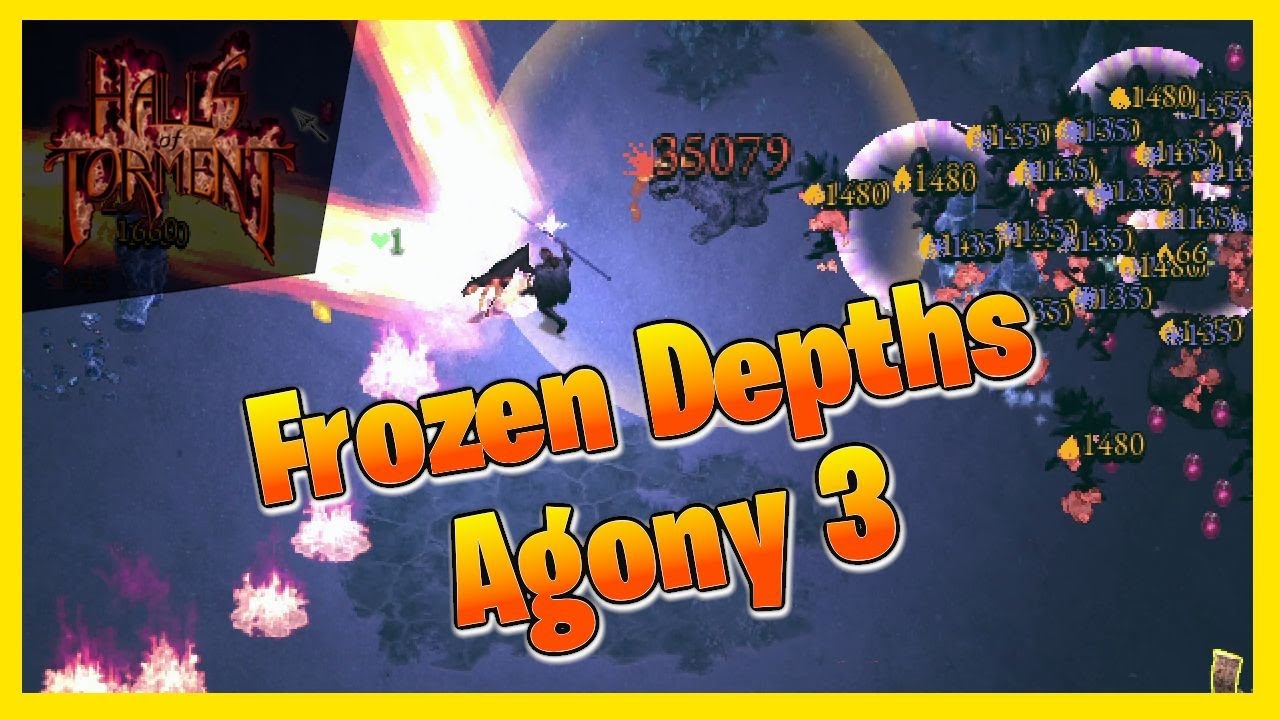 First time clearing Agony 3 Frozen Depths with Beast Tamer Halls of ...