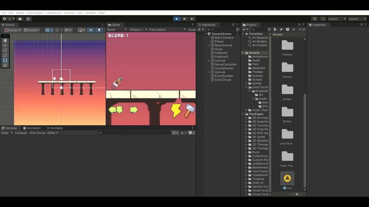 endless runner - YouTube