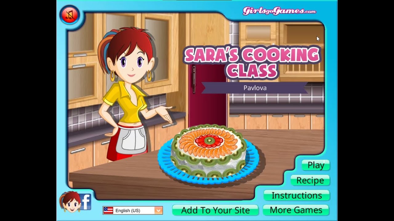 sara cooking class pavlova - YouTube