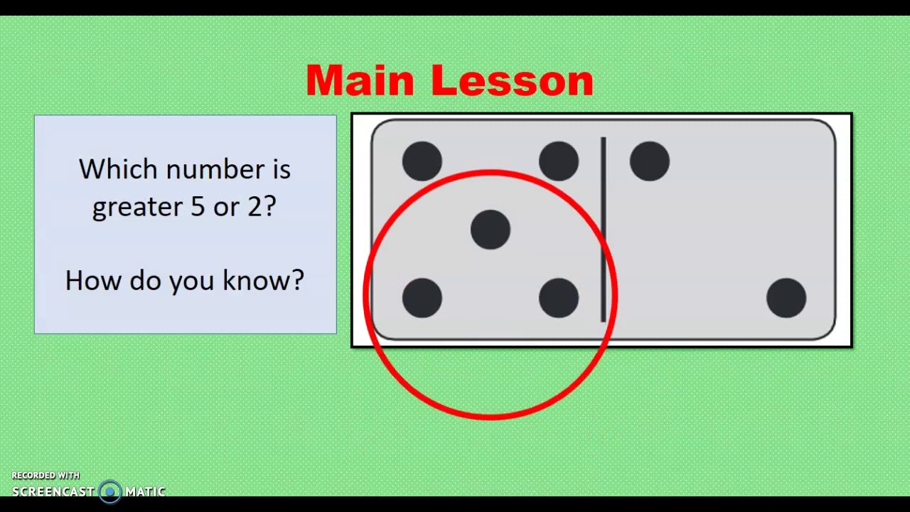 Math Lesson Think Big Count Small - YouTube