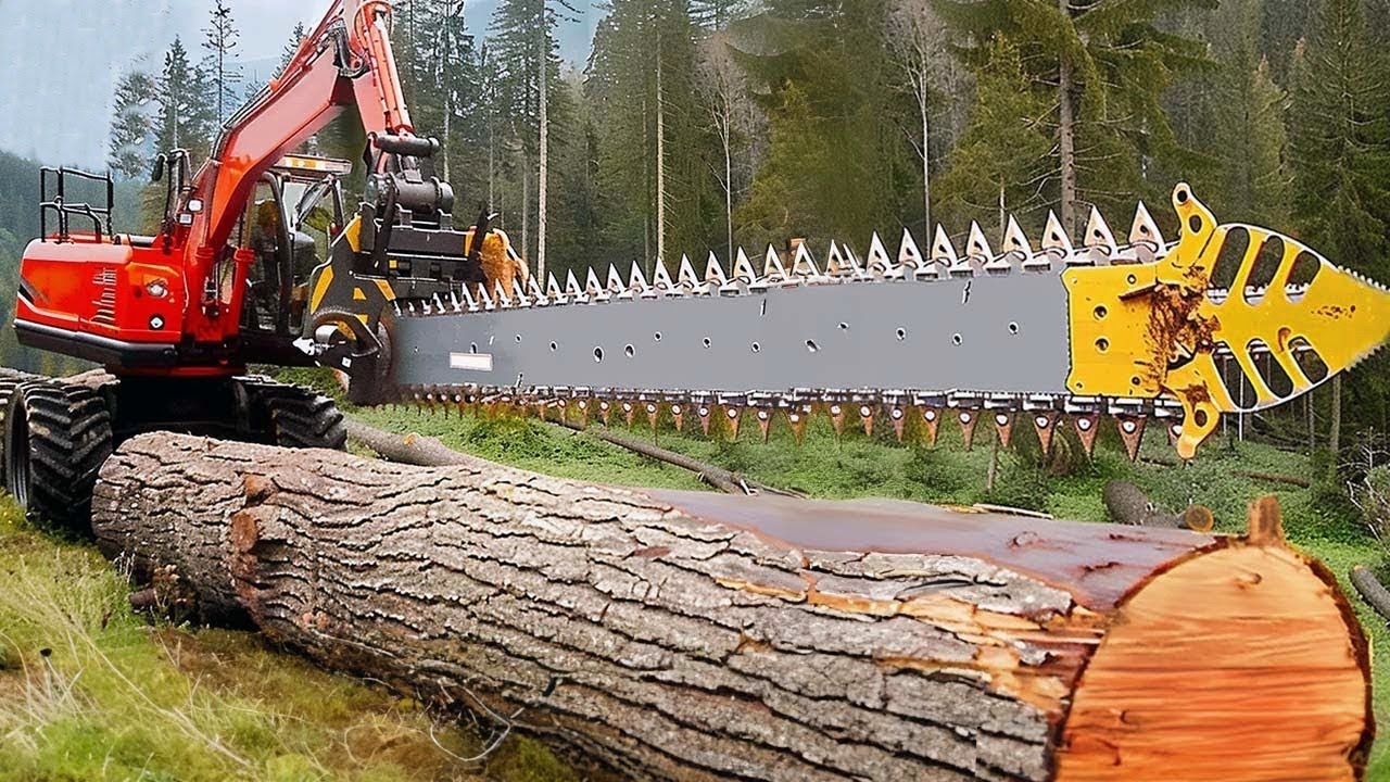 This Powerful Machine Surprises Even Foresters - Incredible Ingenious ...