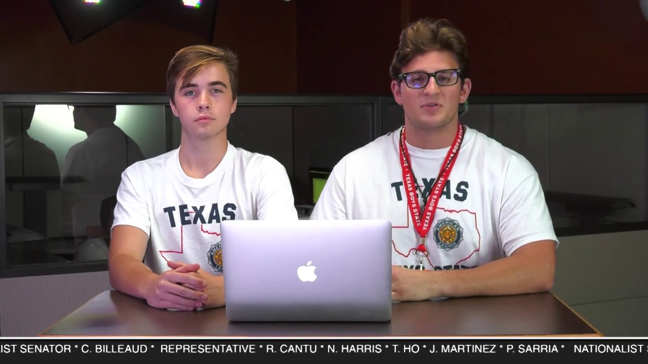 Texas Boys State 2017- Monday Newscast - YouTube